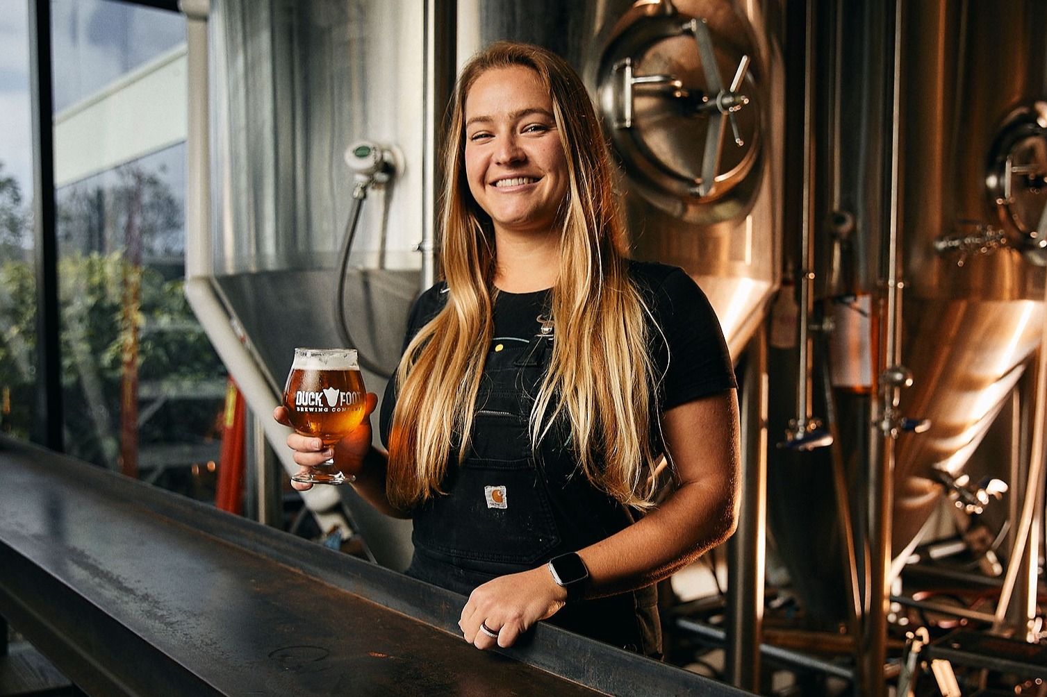 Portrait of a Brewer: Lexi Russell Martin, Duck Foot Brewing - San ...