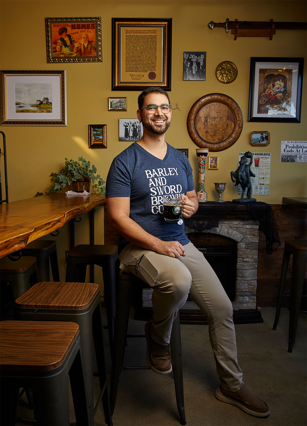 Portrait of a Brewer: Mike Howell, Barley & Sword Brewing - San Diego ...